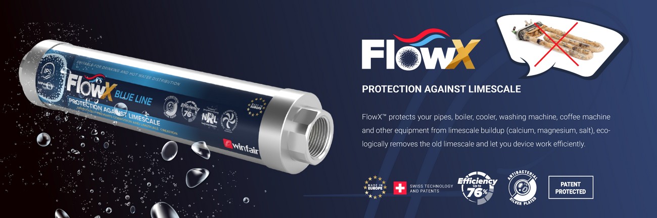 อุปกรณ์ลดตะกรัน แก้ปัญหาตะกรัน หินปูน IPS FlowX™